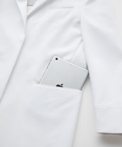 URBAN : Streamlined Elegance Lab Coat - Queenmed Group